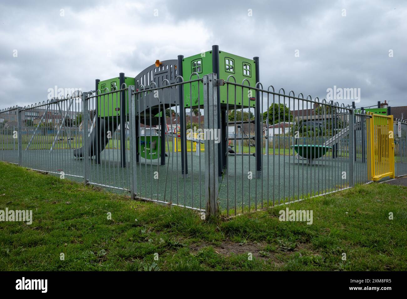 City park playground hi-res stock photography and images - Alamy