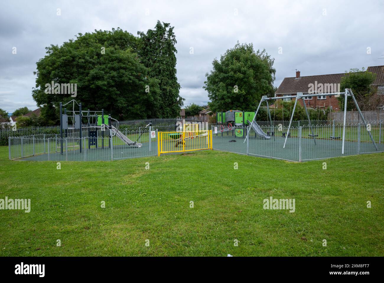 City park playground hi-res stock photography and images - Alamy