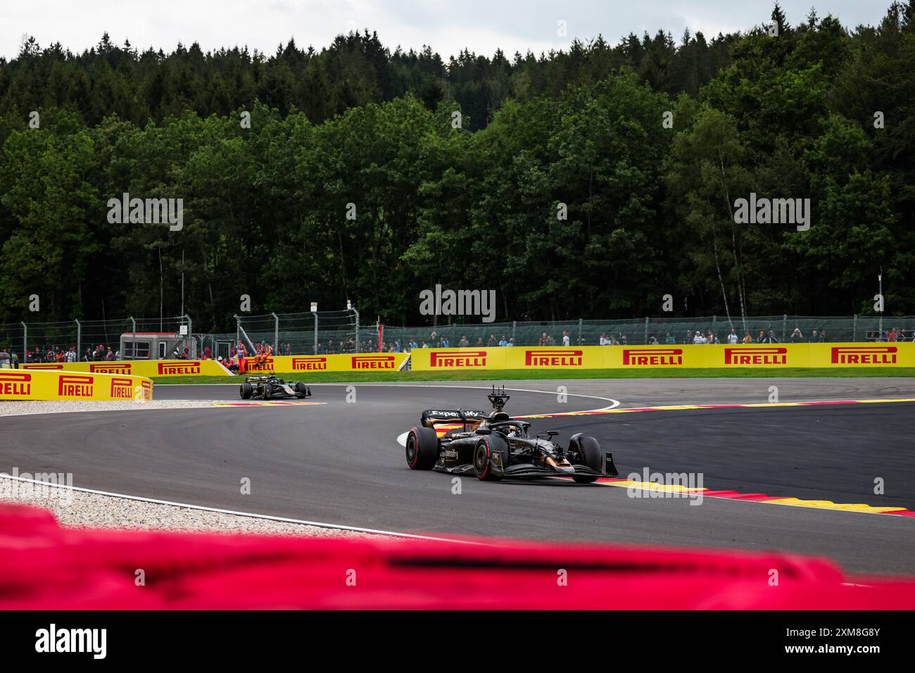 APX GP Team crew filming on track for the Apex F1 movie by Apple ...