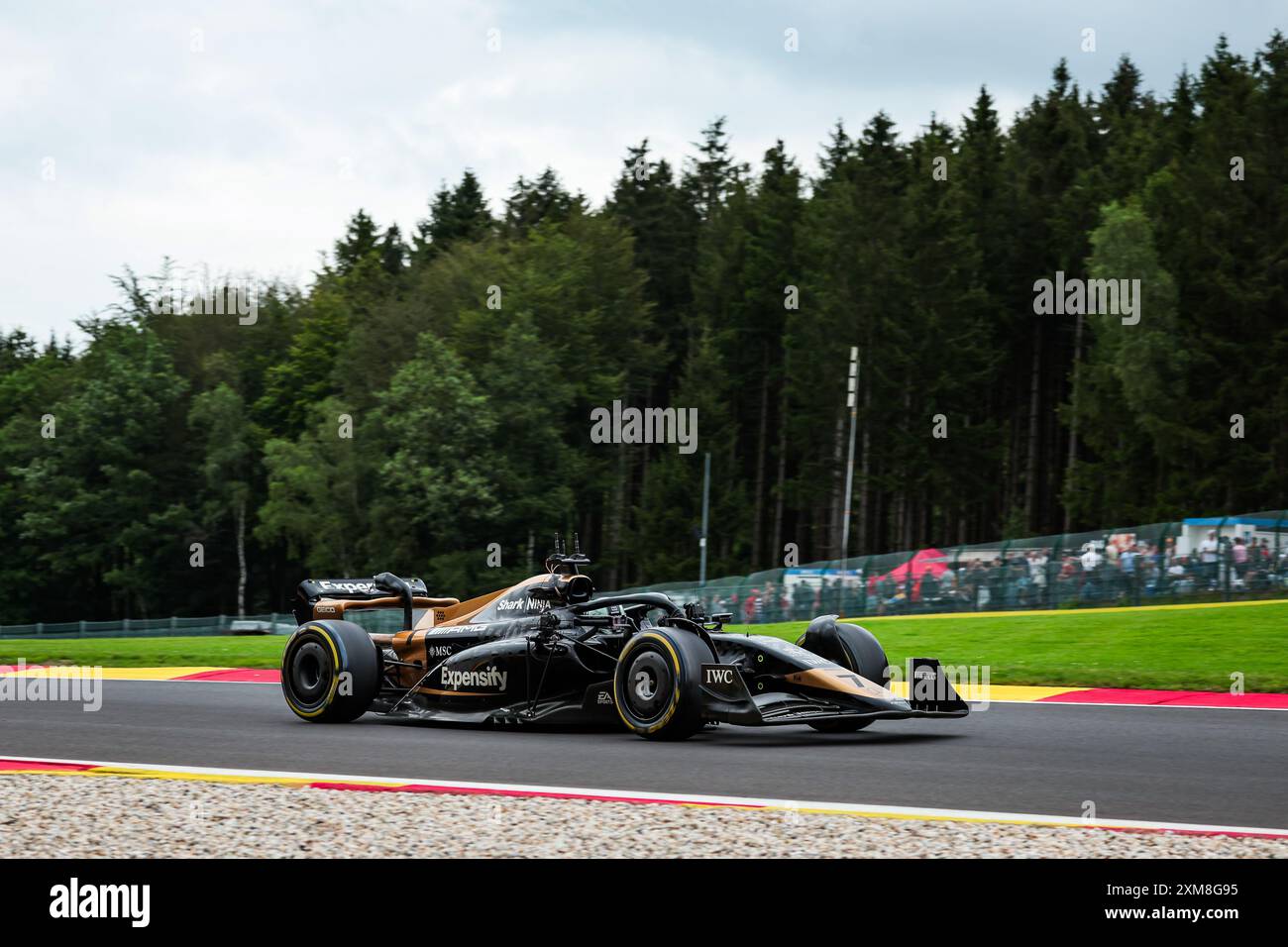 APX GP Team crew filming on track for the Apex F1 movie by Apple ...