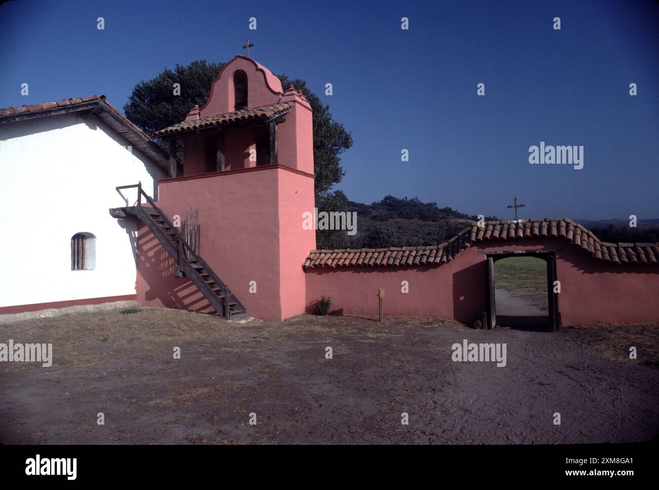 Lompoc, CA. U.S.A. 3/1992. Mission La Purísima Concepción. Founded 1787 ...