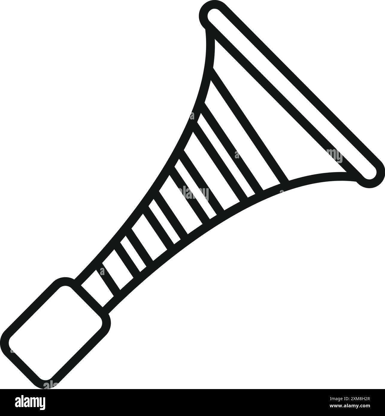 Stadium horn blowing celebrating sport event supporting team Stock ...