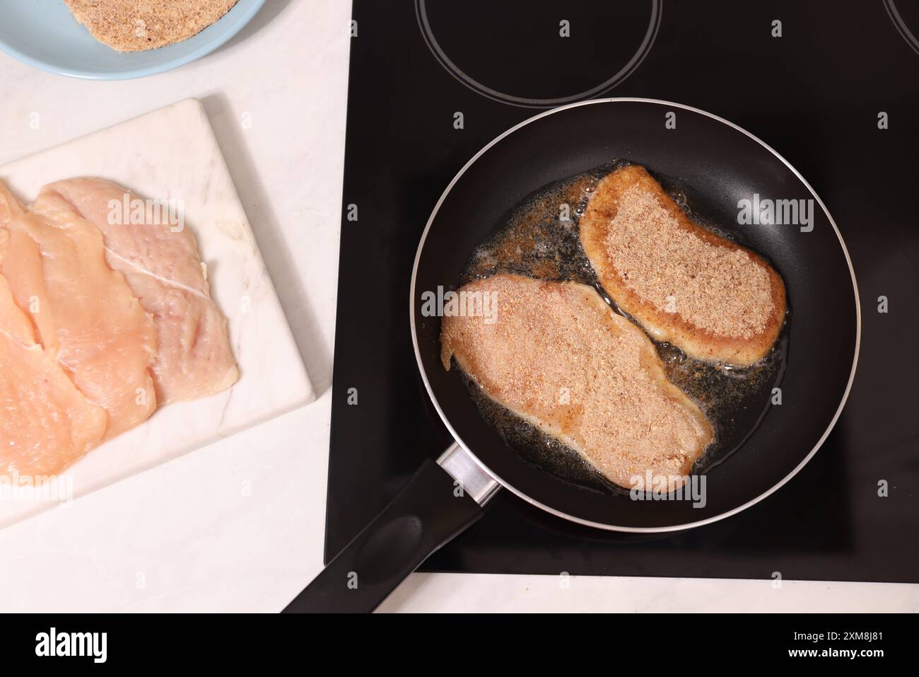 Schnitzel pan recipe hi-res stock photography and images - Alamy