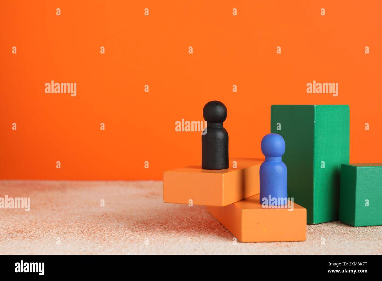 Stand different figures hi-res stock photography and images - Alamy