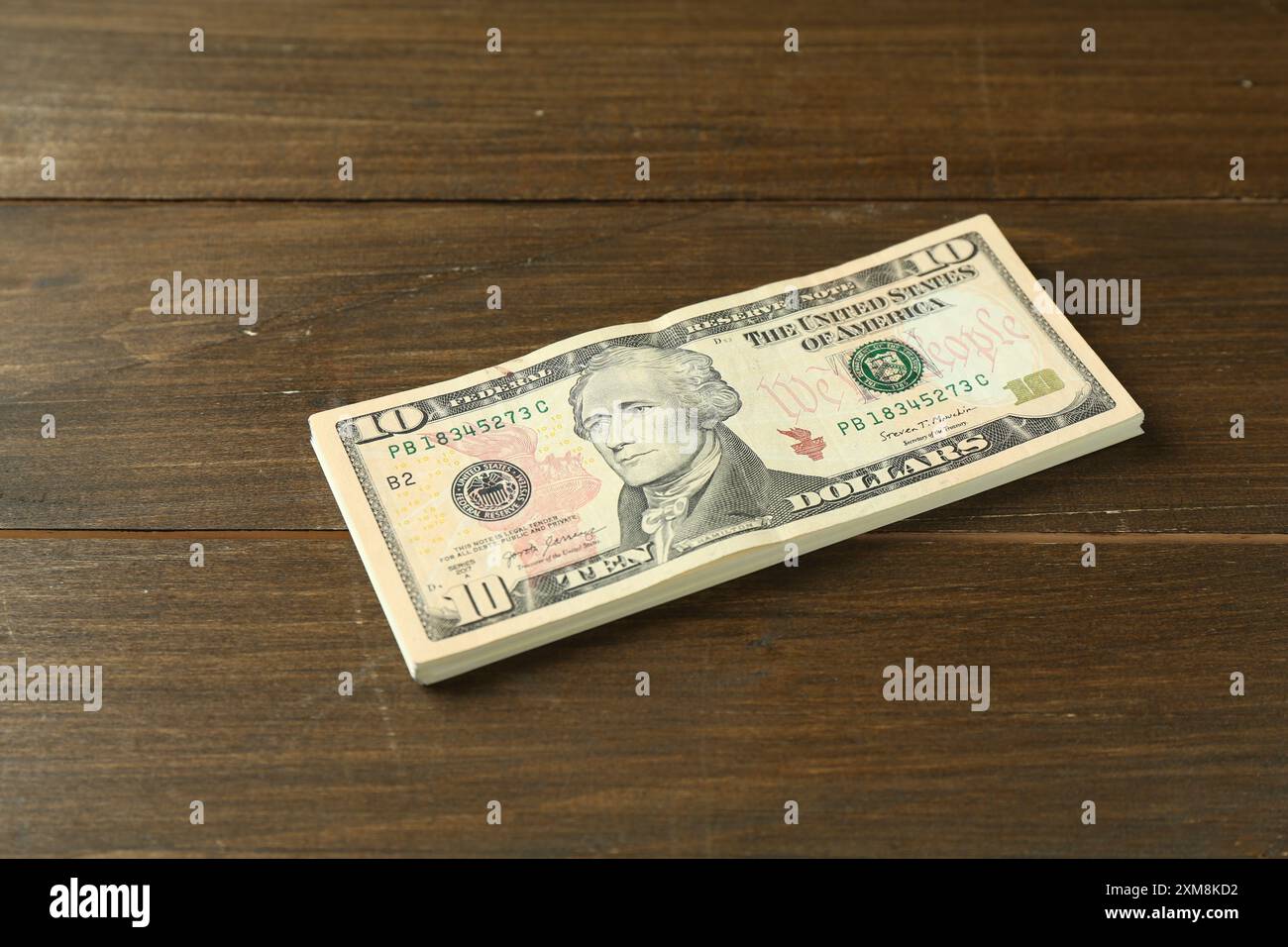 Dollar pack stack money hi-res stock photography and images - Alamy