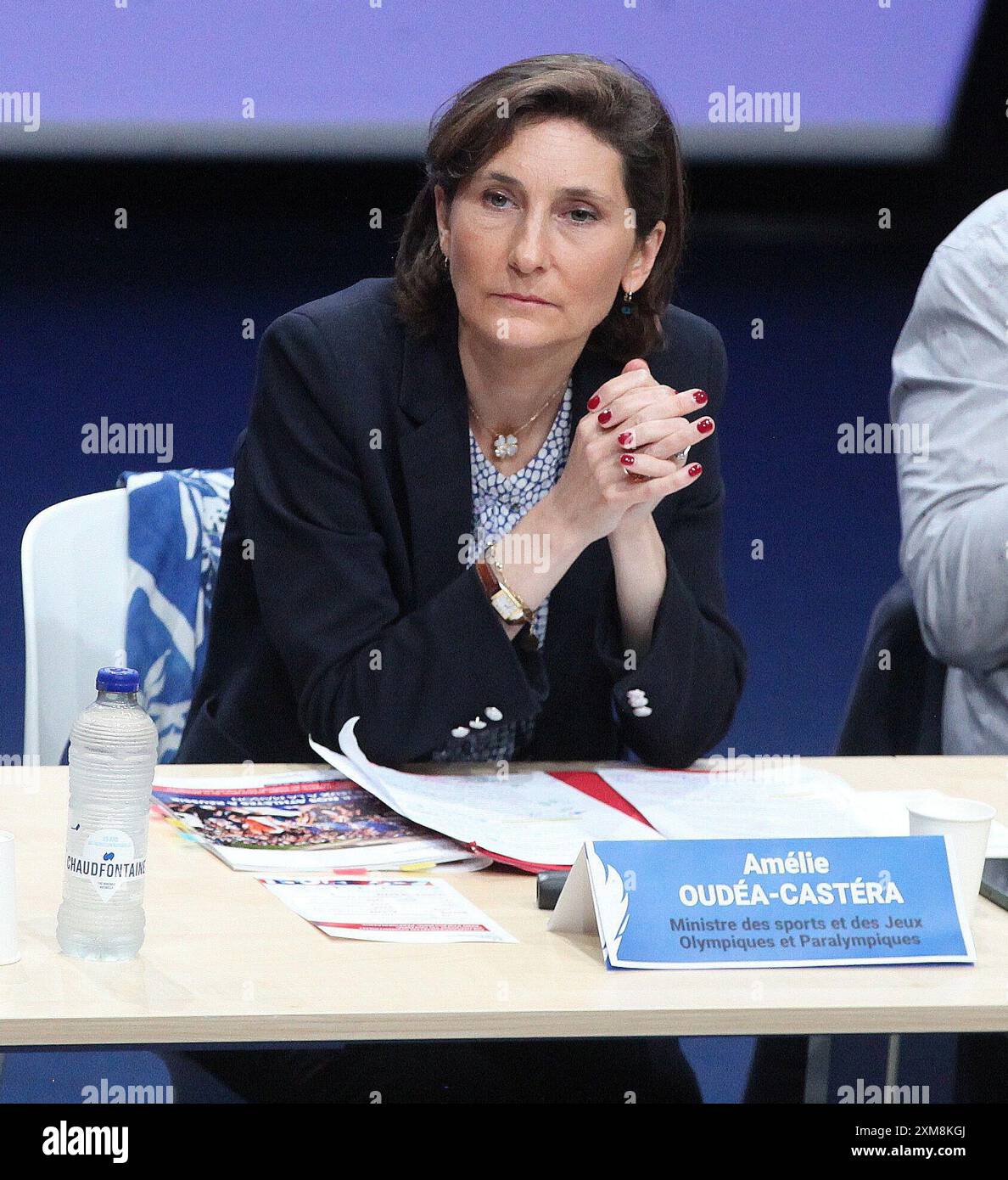 French sports minister hi-res stock photography and images - Alamy