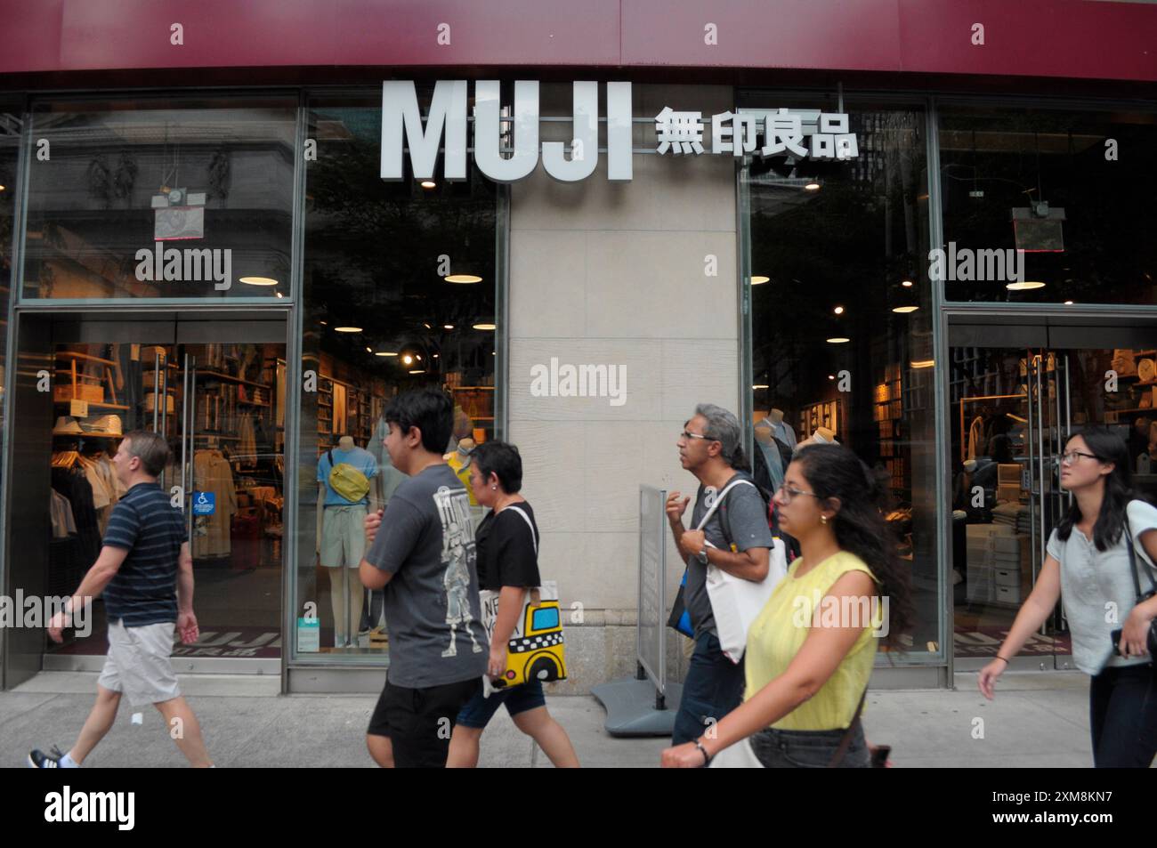 A Muji store is seen in Manhattan, New York City Stock Photo - Alamy