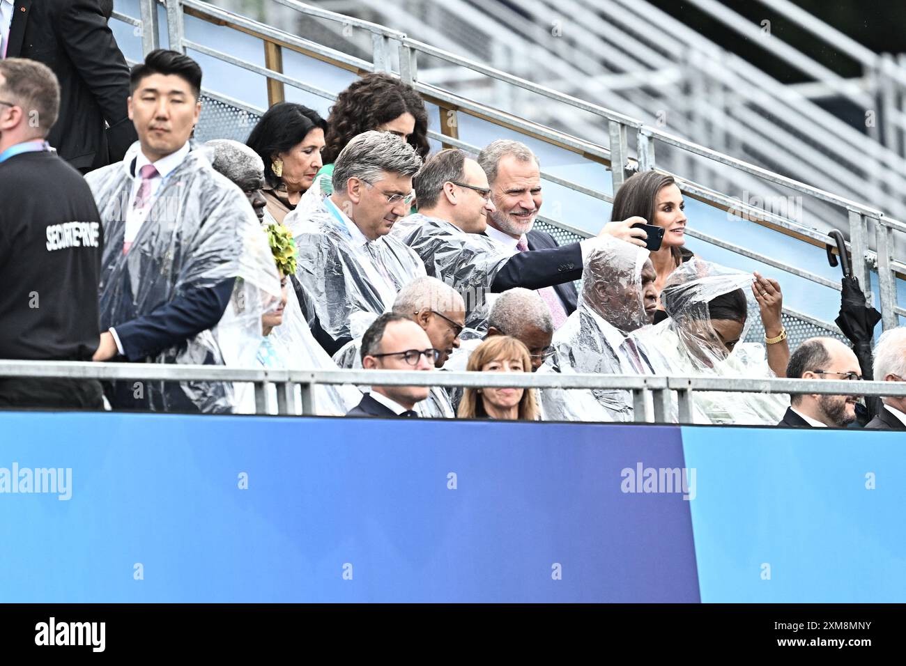Paris, France. 26th July, 2024. Opening Ceremony 2024 Olympic summer ...
