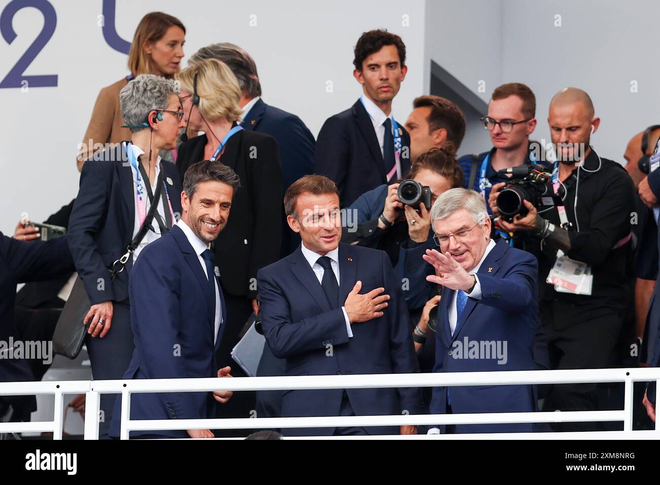 Emmanuel Macron (Staatspraesident der Franzoesischen Republik), Thomas ...