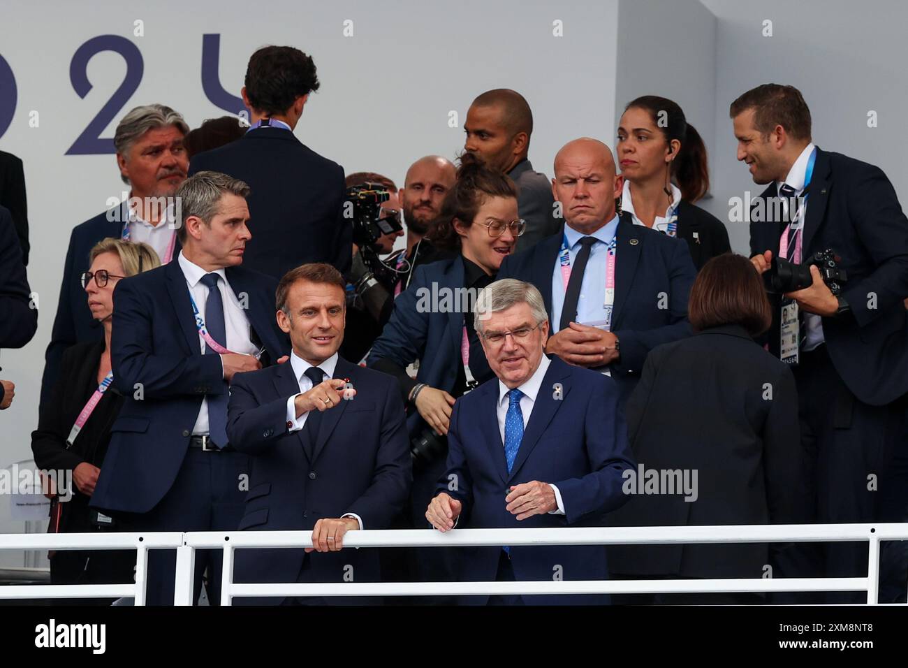 Emmanuel Macron (Staatspraesident der Franzoesischen Republik), Thomas ...