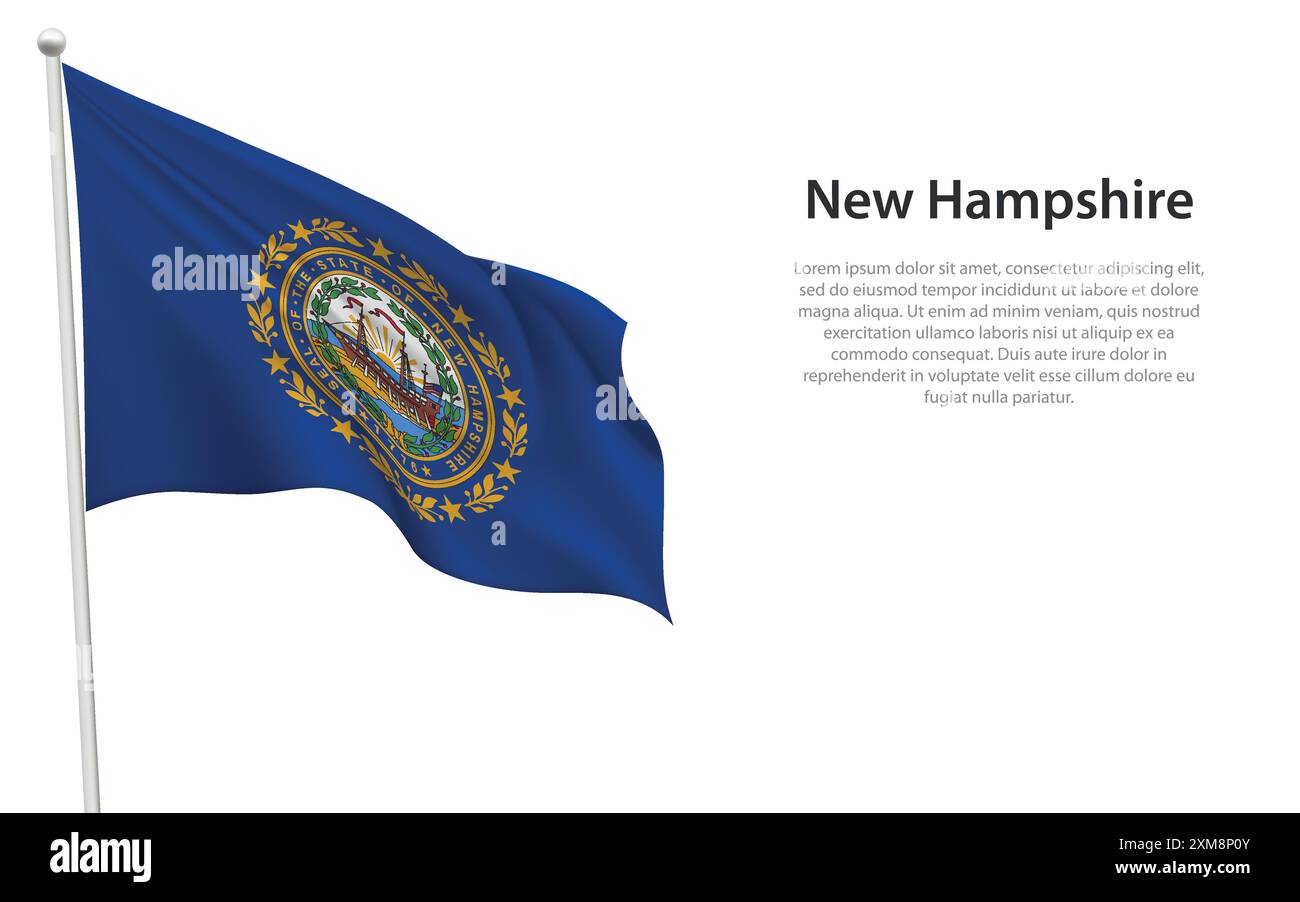 New hampshire on usa Cut Out Stock Images & Pictures - Alamy