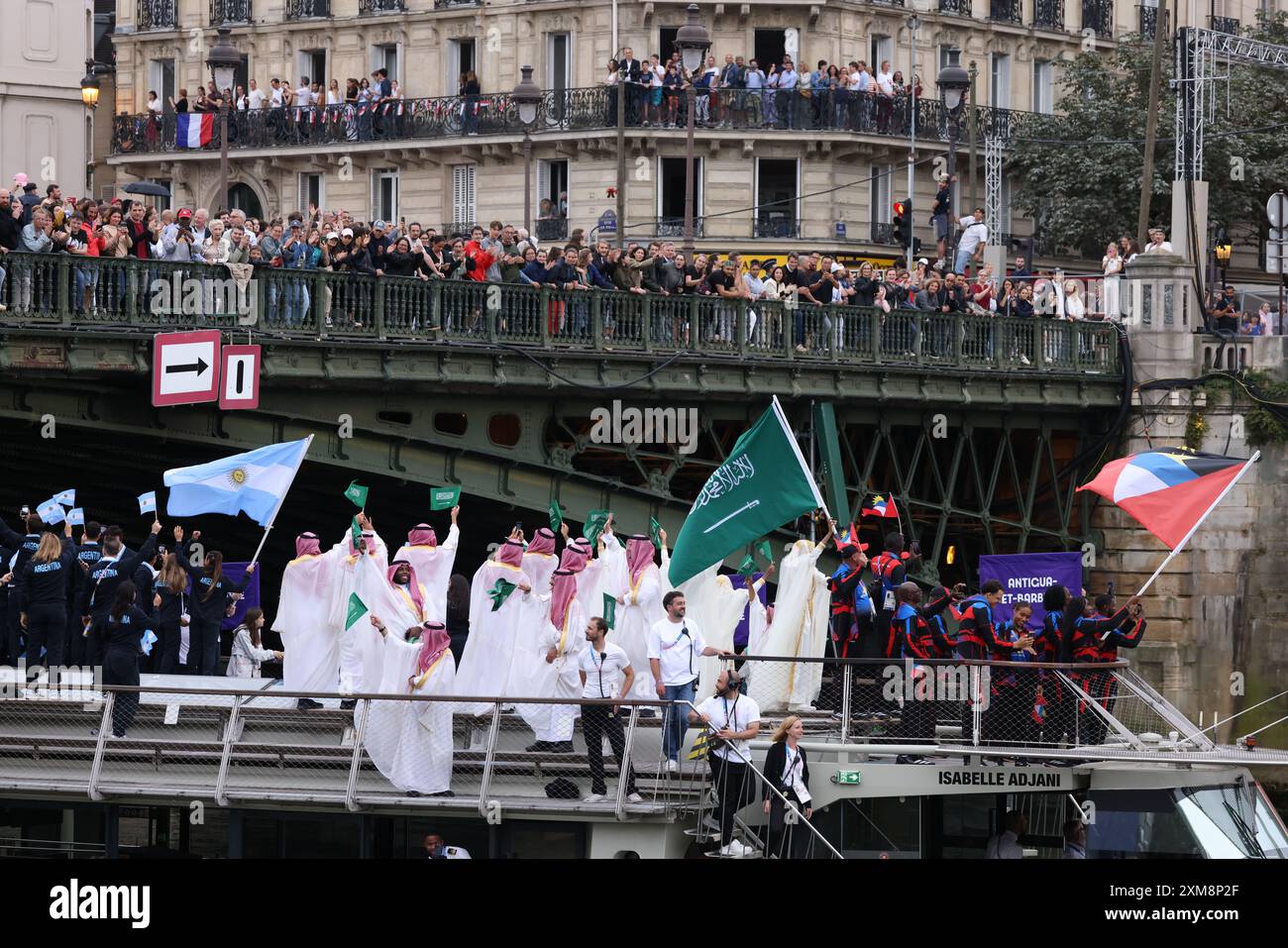 Paris olympics openin ceremonies hi-res stock photography and images ...