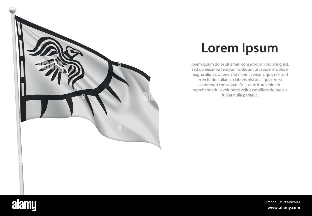 Raven banner viking hi-res stock photography and images - Alamy