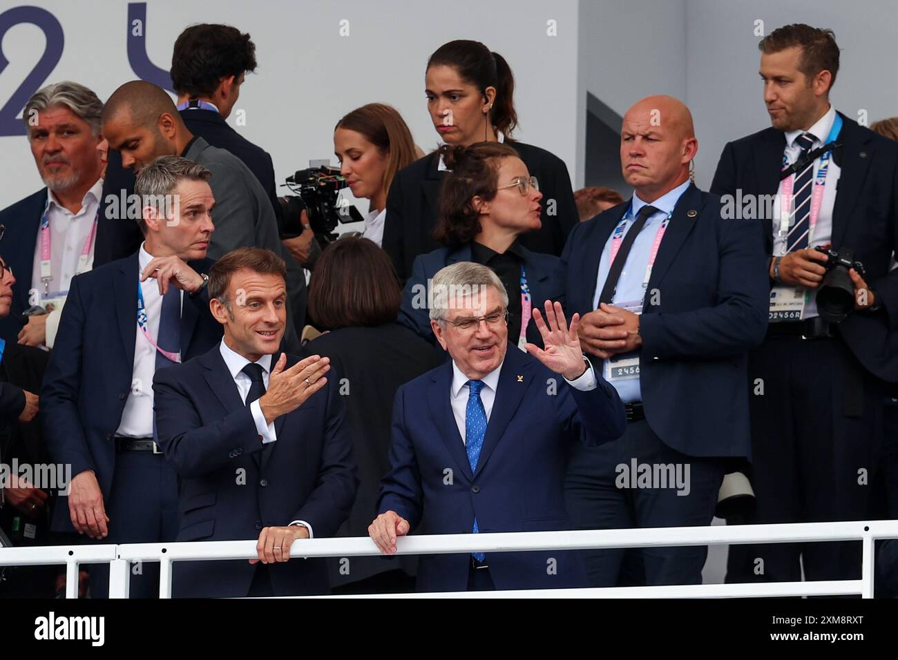 Emmanuel Macron (Staatspraesident der Franzoesischen Republik), Thomas ...