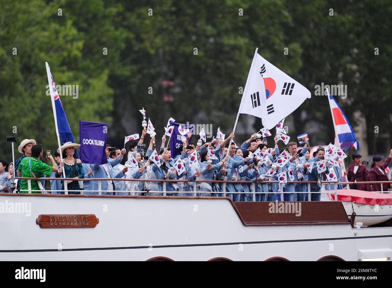 Cook islands olympic team hi-res stock photography and images - Alamy