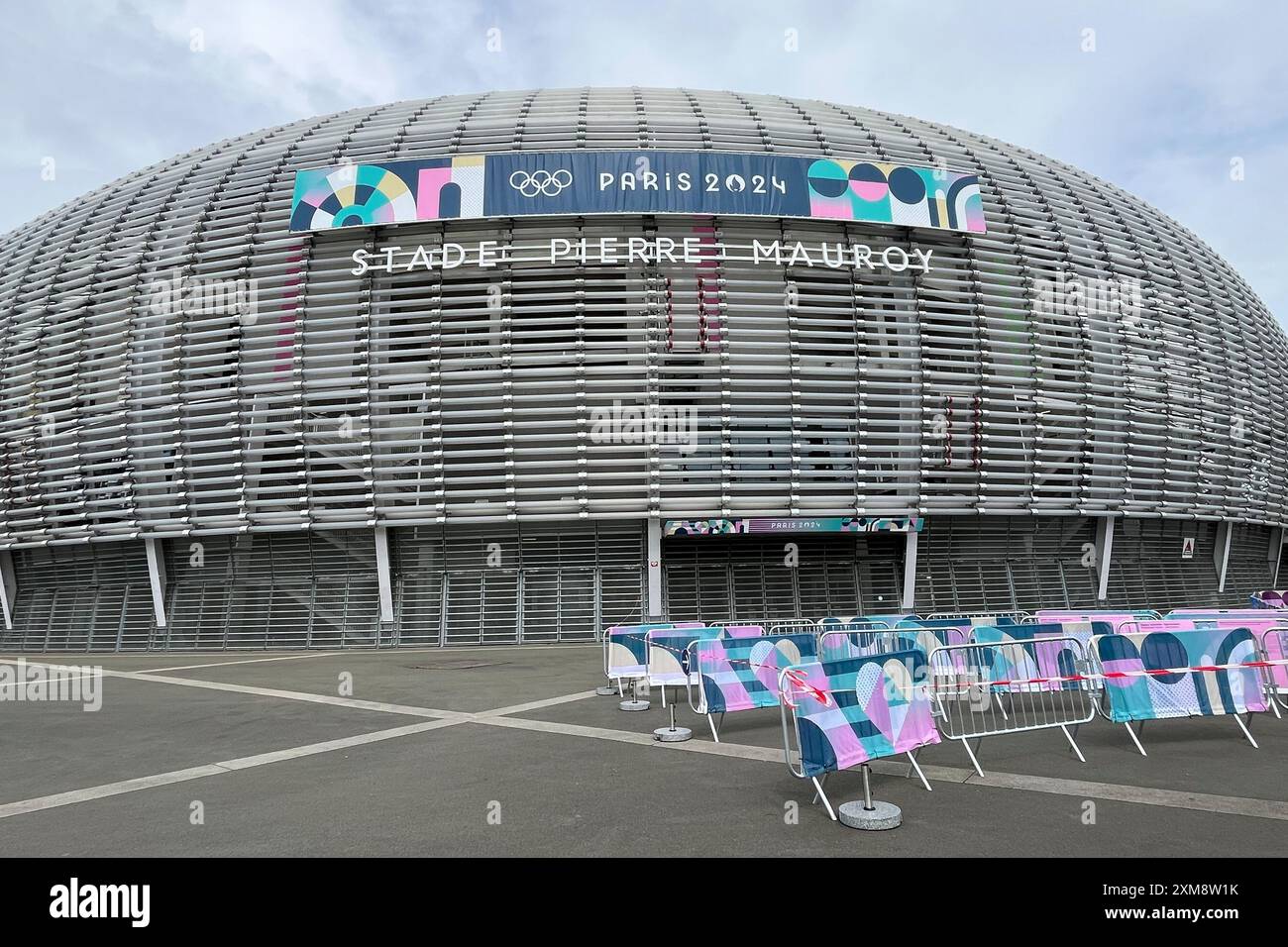 Stadium Pierre Mauroy, stadium for basketball and handball competitions ...