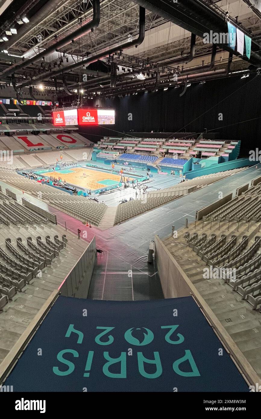 Stadium Pierre Mauroy, stadium for basketball and handball competitions ...