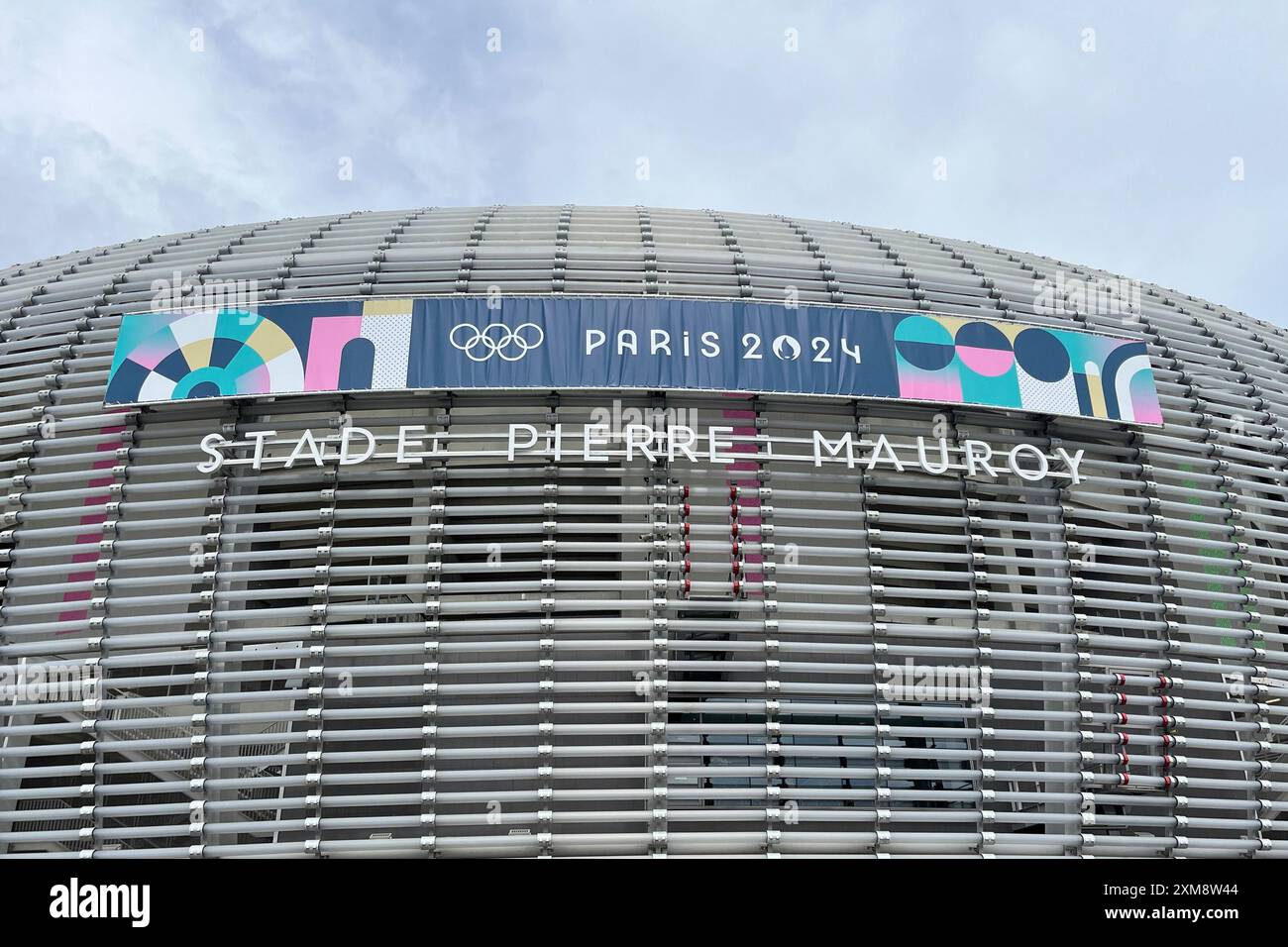Stadium Pierre Mauroy, stadium for basketball and handball competitions ...