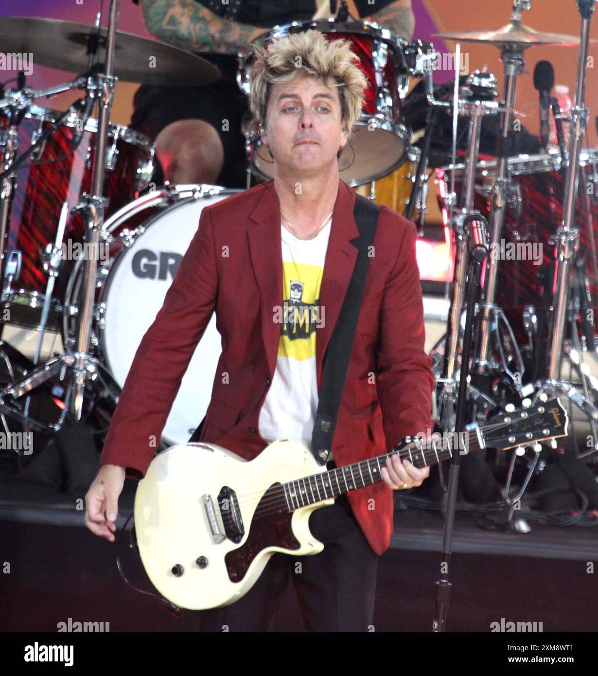 July 26, 2024, New York, New York, USA: Guitarist/singer BILLIE JOE ...