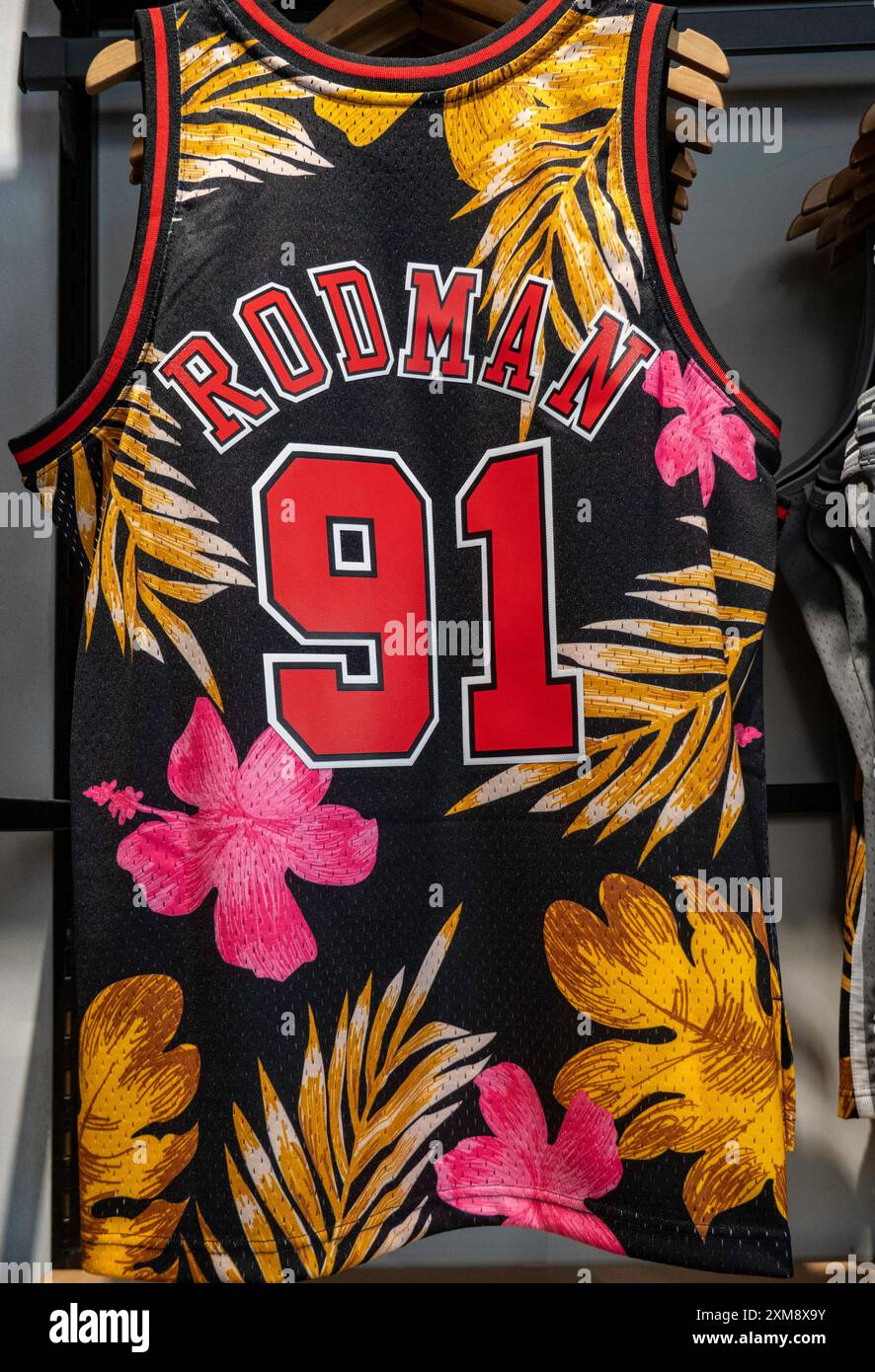 Branded Merchandise is popular at the NBA Store on Fifth Avenue in New ...