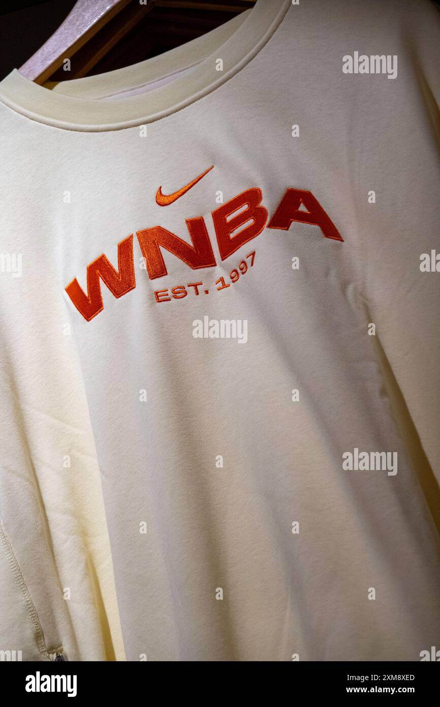 Branded Merchandise is popular at the NBA Store on Fifth Avenue in New ...