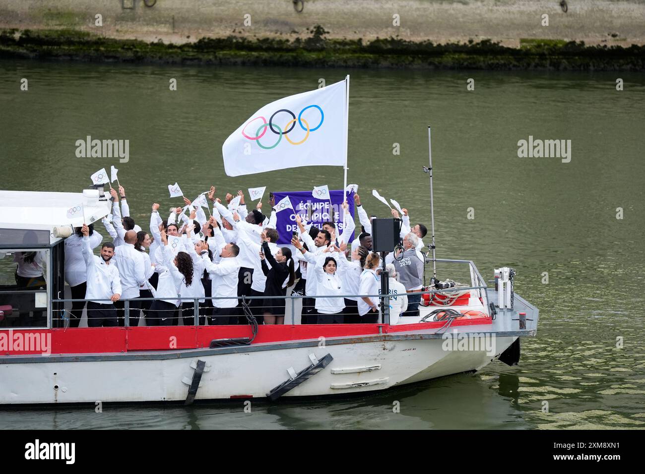 Paris, France. 26th July, 2024. Opening Ceremony of the 33rd Olympiad ...