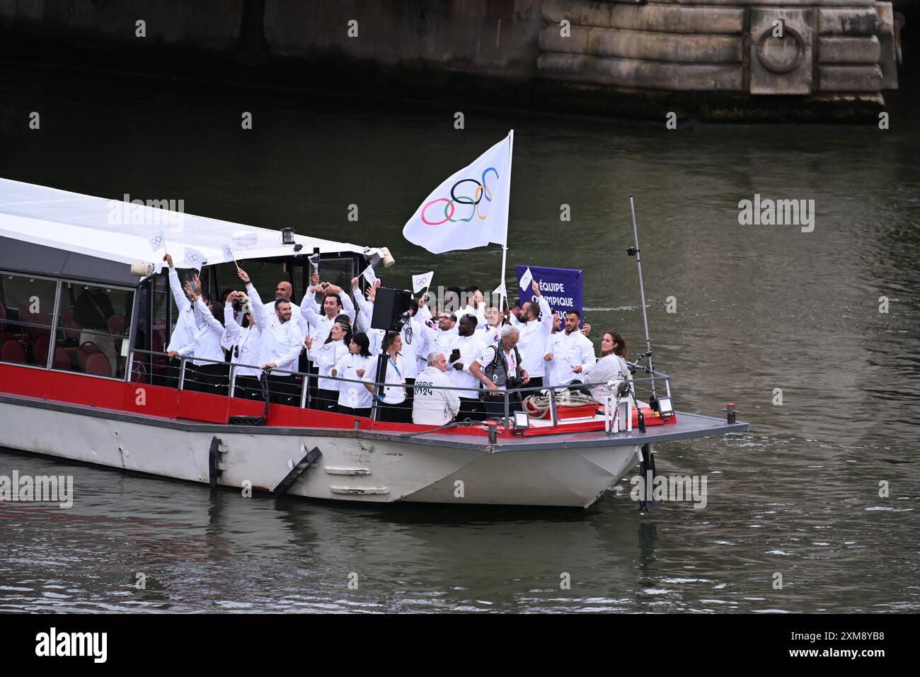 Paris Olympic Games, Paris, France. 26th July, 2024. Opening Ceremony ...