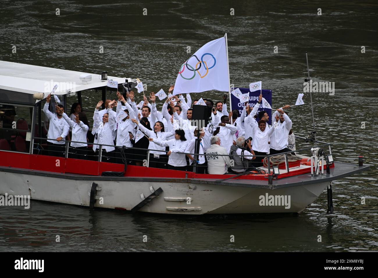 Paris Olympic Games, Paris, France. 26th July, 2024. Opening Ceremony ...