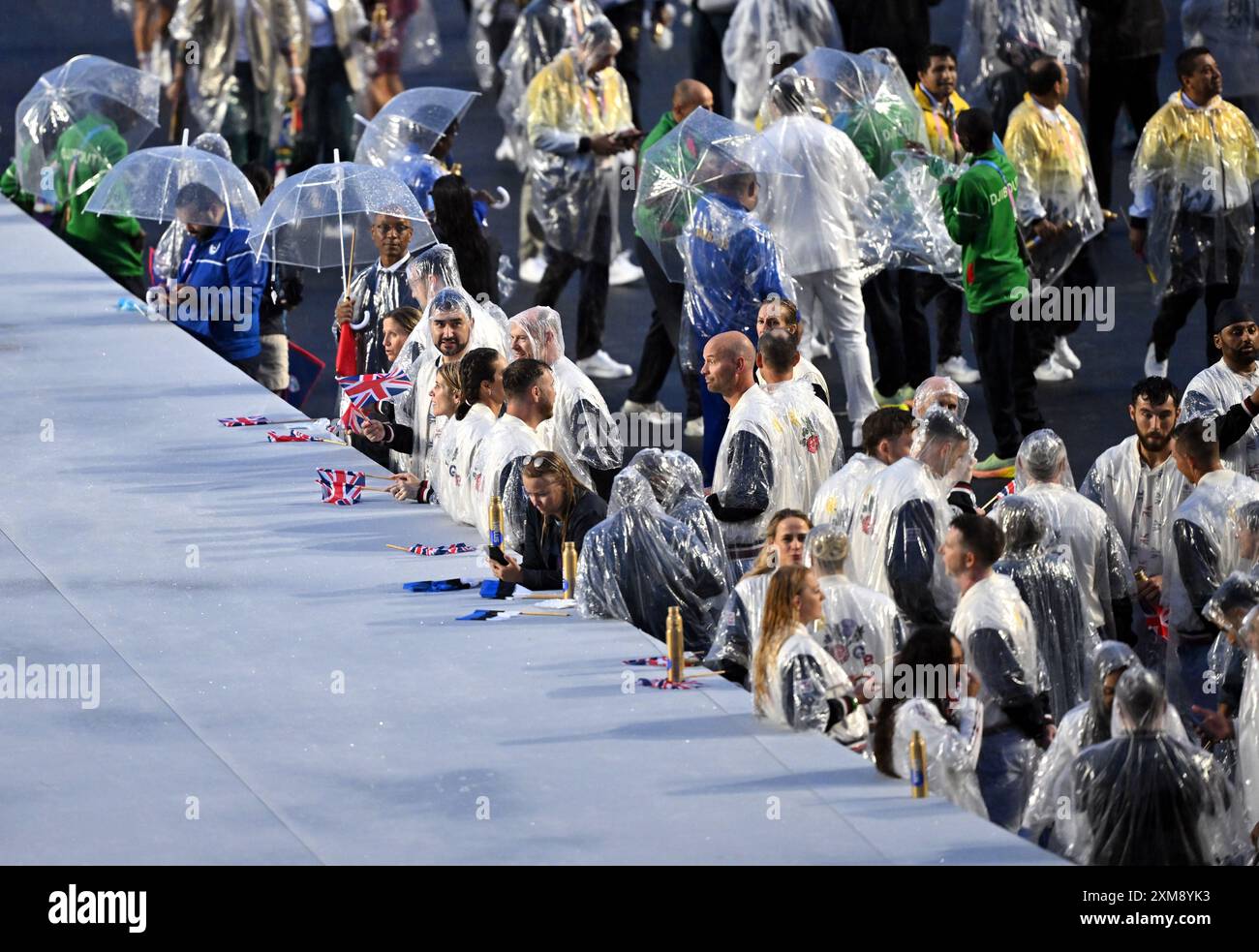Athletes including members of the Great Britain Olympic team at the ...