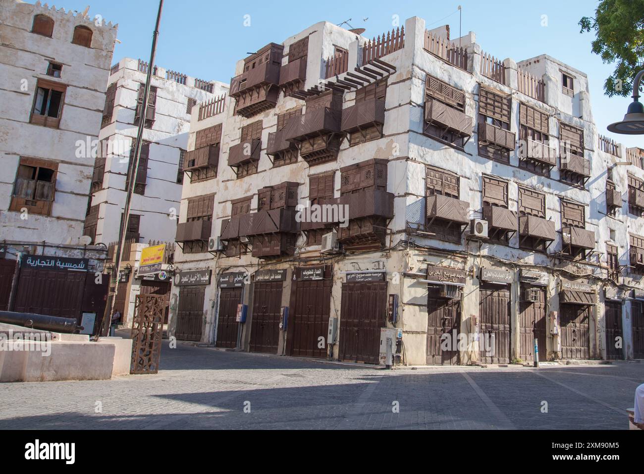 Ancient Arabian Architecture in Jeddah Balad Historical Area Stock ...