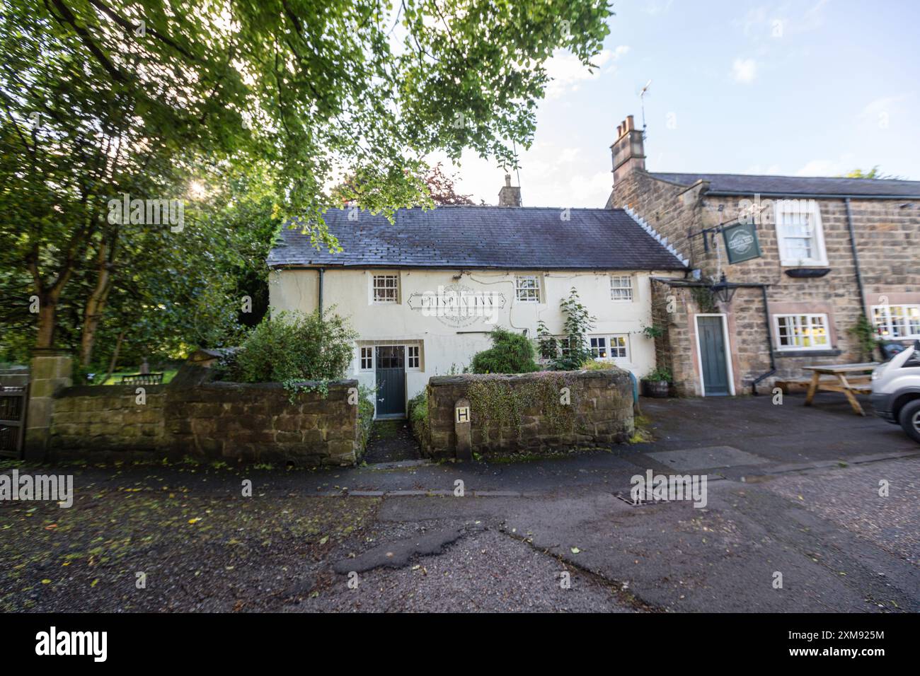 The Crispin Inn, Ashover, Amber Valley, Derbyshire, England, UK Stock ...