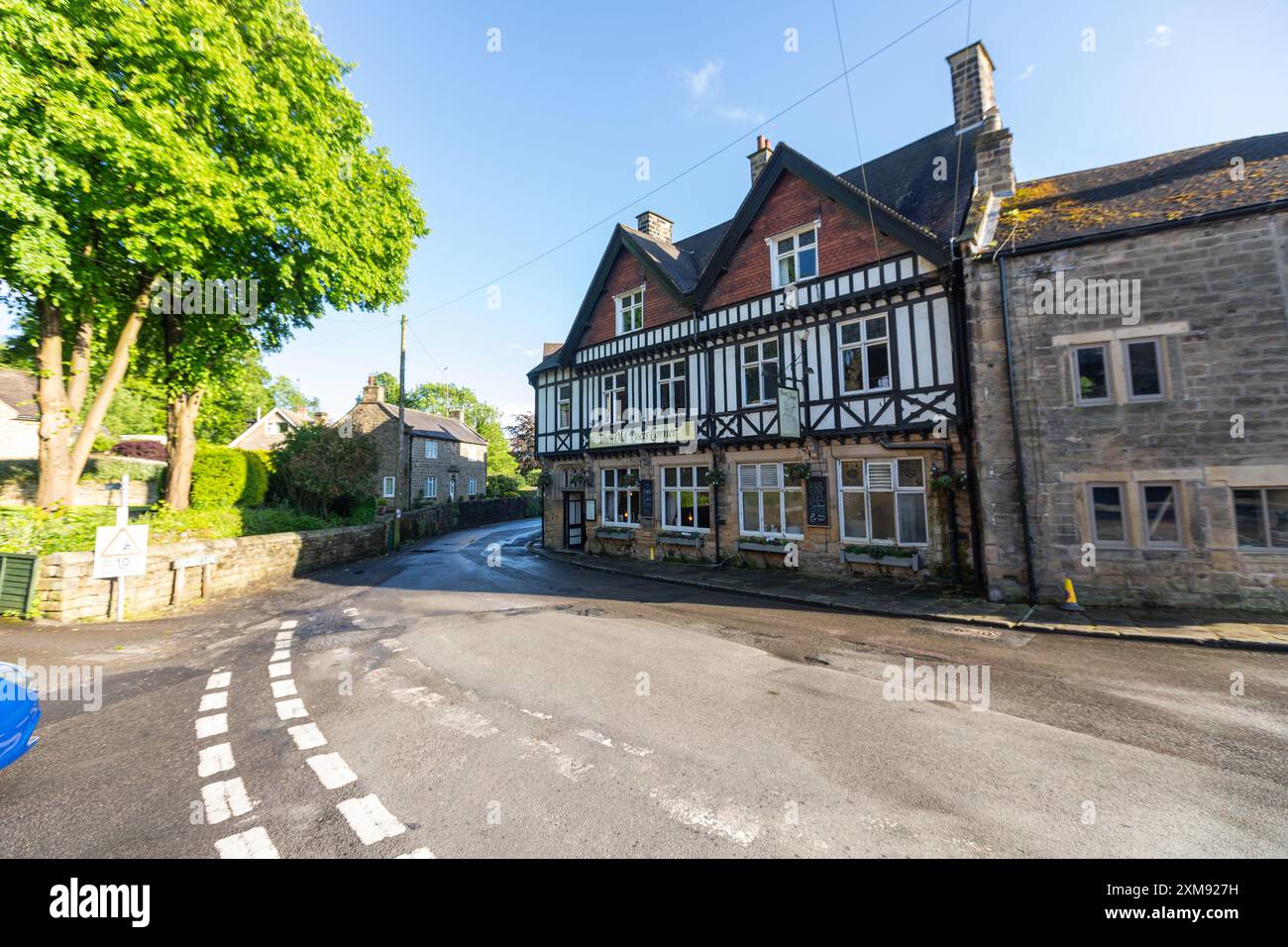 The Old Poets' Corner, Ashover, Amber Valley, Derbyshire, England, UK ...