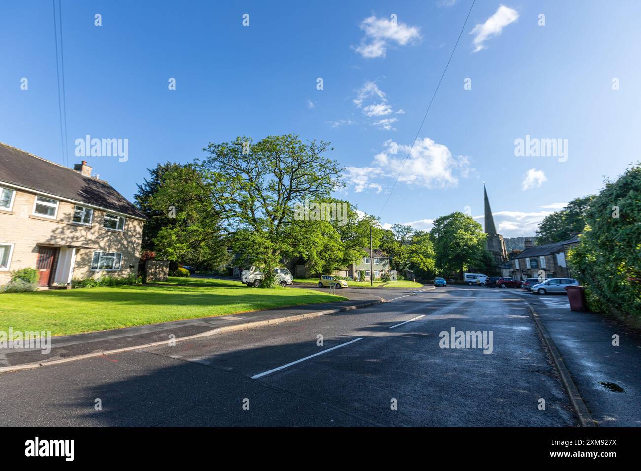 Ashover, Amber Valley, Derbyshire, England, UK Stock Photo - Alamy