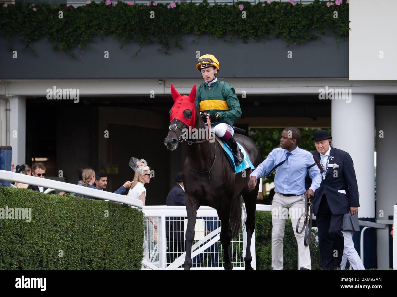 Ascot, Berkshire, UK. 26th July, 2024. Horse Tactician ridden by jockey ...