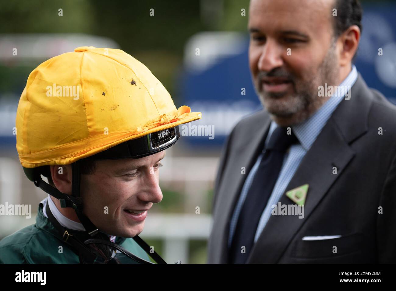 Ascot, Berkshire, UK. 26th July, 2024. Horse Tactician ridden by jockey ...