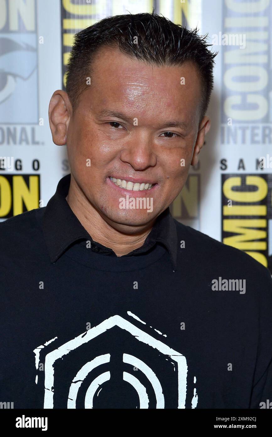 Jay Oliva beim Photocall zur Animationsserie Cradle Unsouled auf der San Diego Comic-Con ...