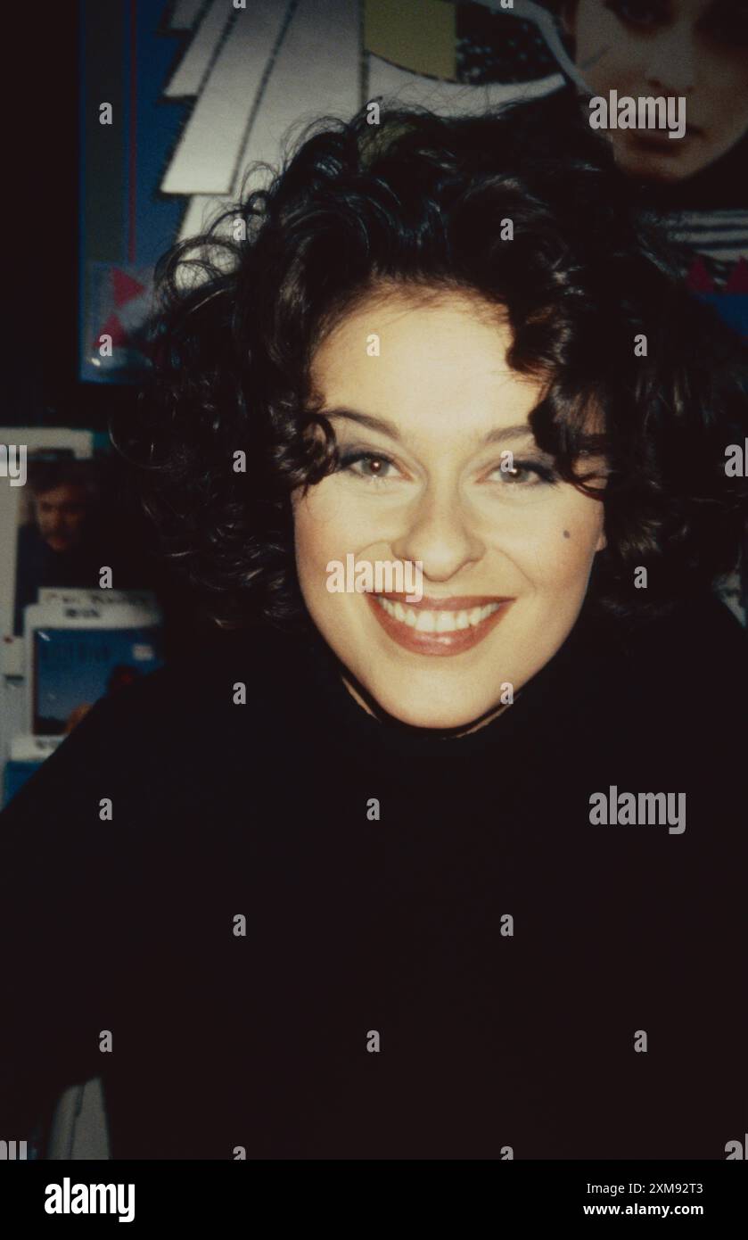 Lisa Stansfield in New York City in February 1992. Photo Credit: Henry ...
