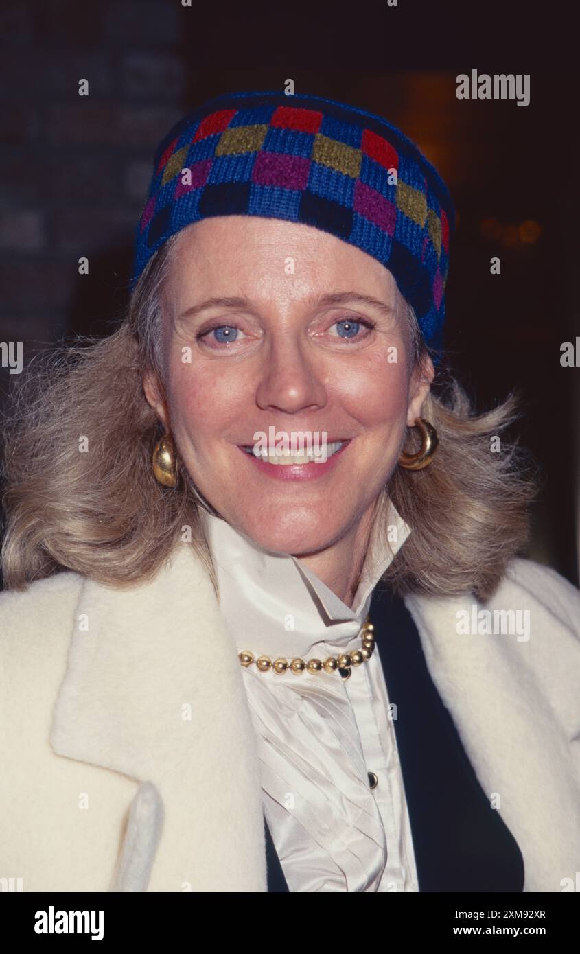 Blythe Danner attends the opening night of "Once Upon a Mattress" at ...