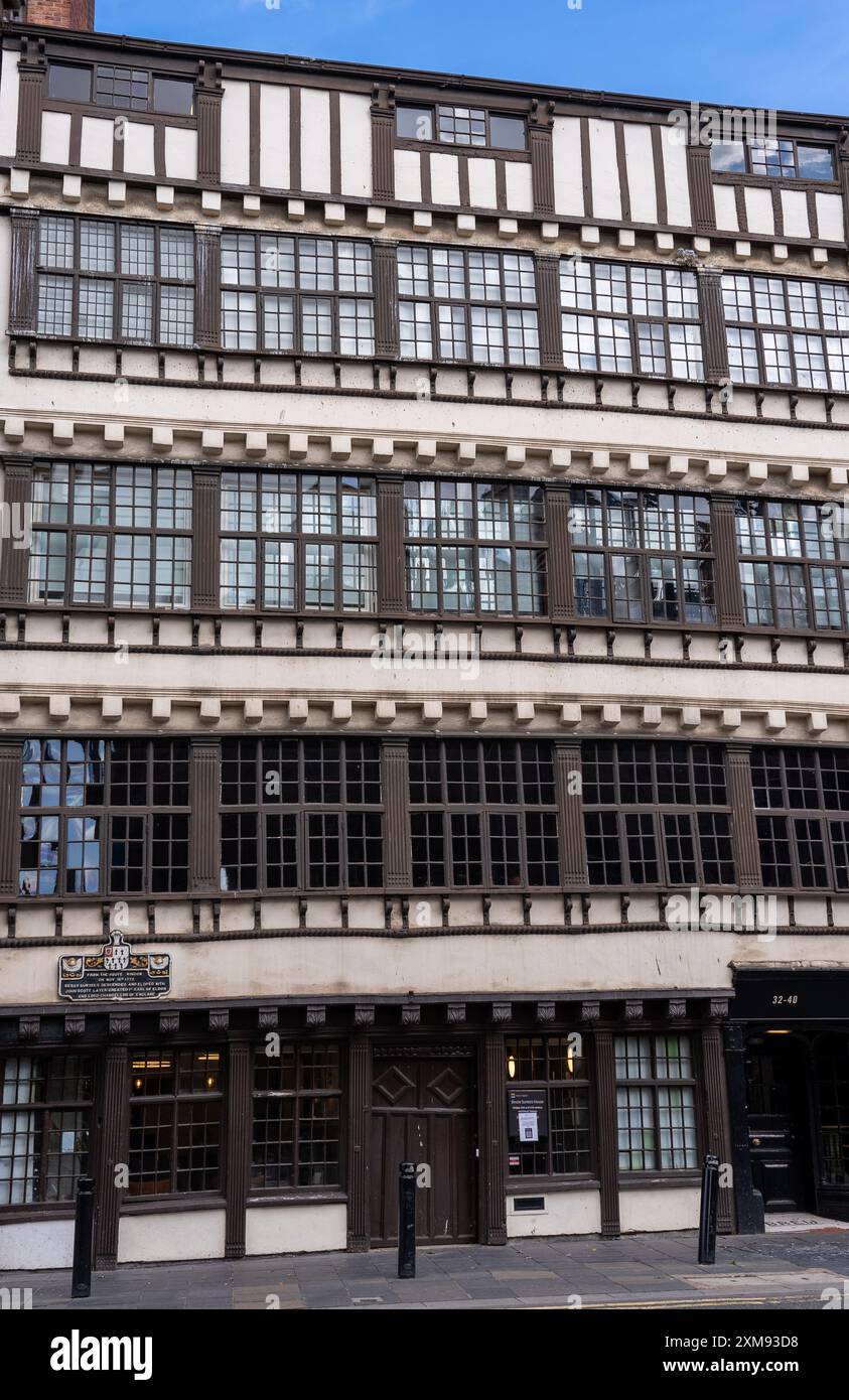 A photo of the historic Bessie Surtees House, showcasing the two ...