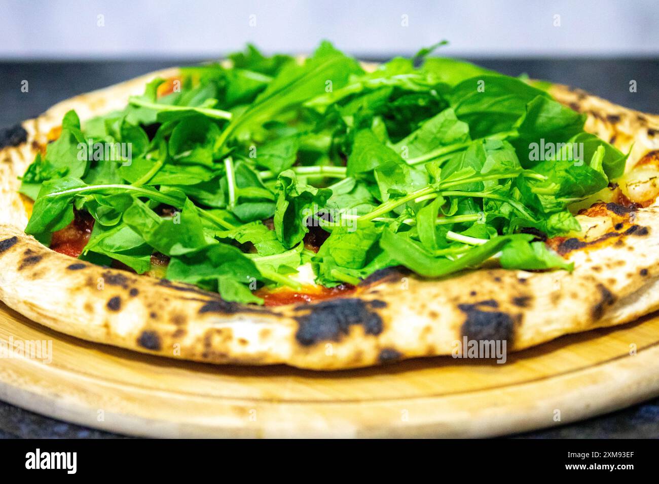 Traditional Brazilian rustic artisan pizza Stock Photo - Alamy