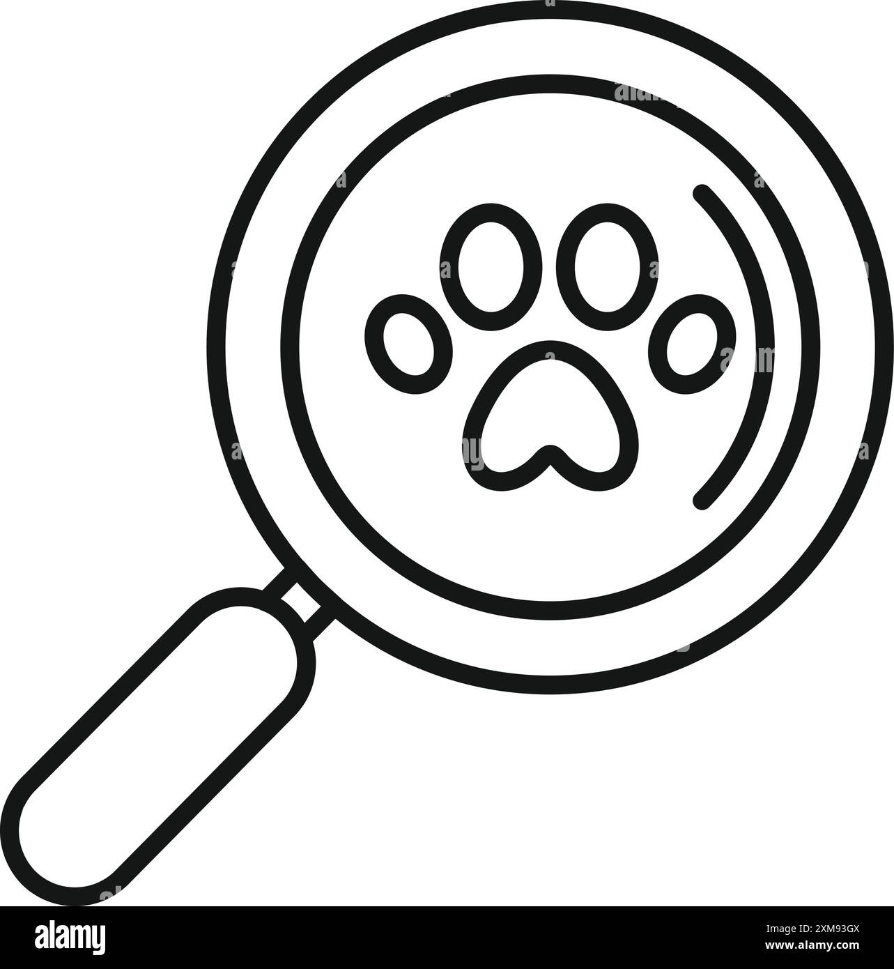 Searching for clues Stock Vector Images - Alamy