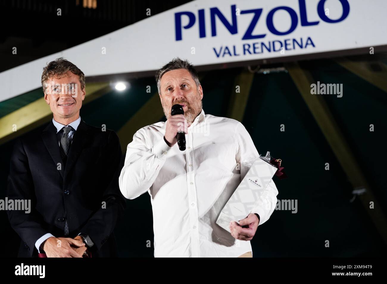 Pinzolo, Italia. 26th July, 2024. Torino's Alberto Barile, Michele ...