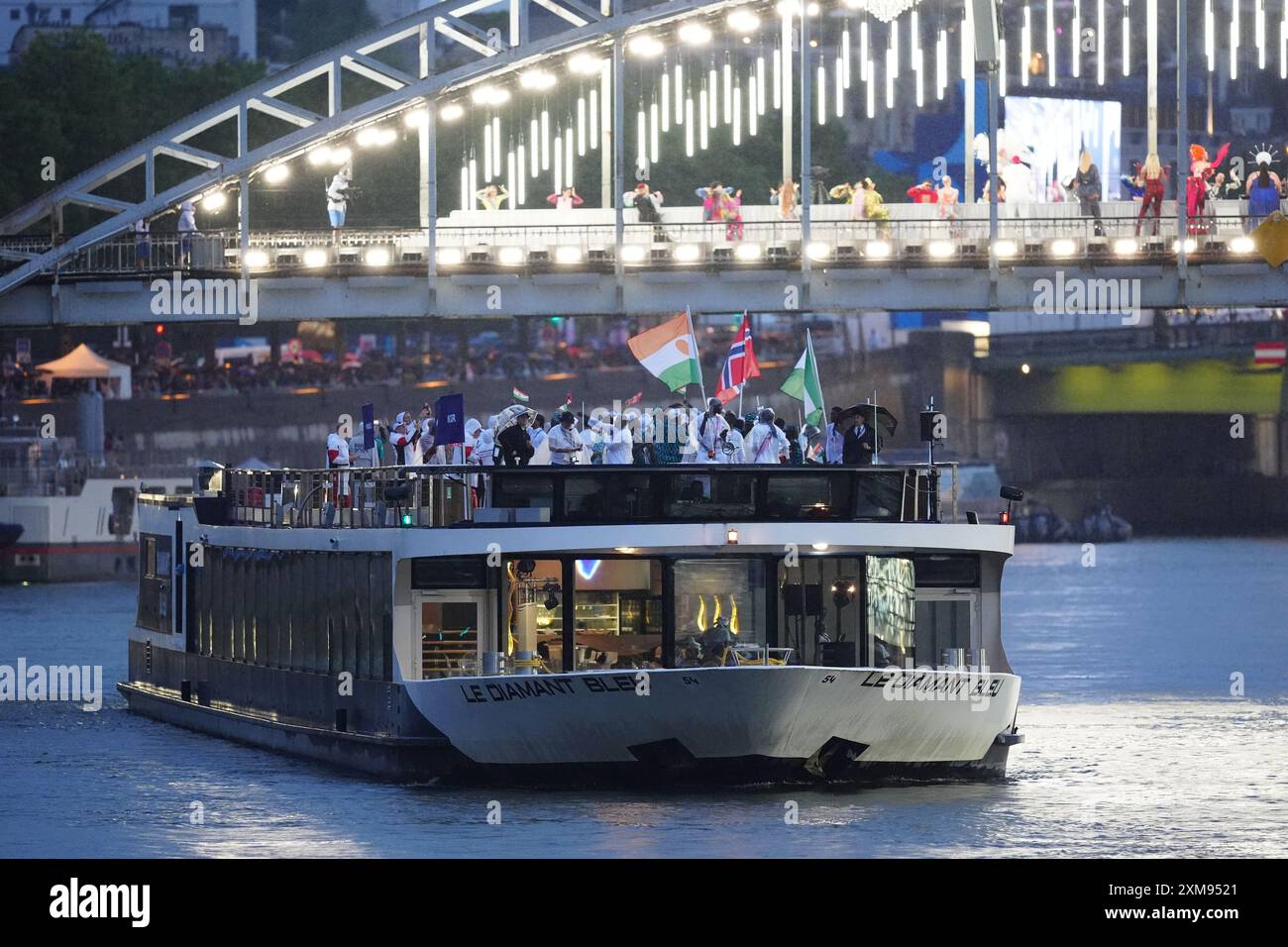 Team Norway, Team Nigeria and Team Niger during the opening ceremony of ...