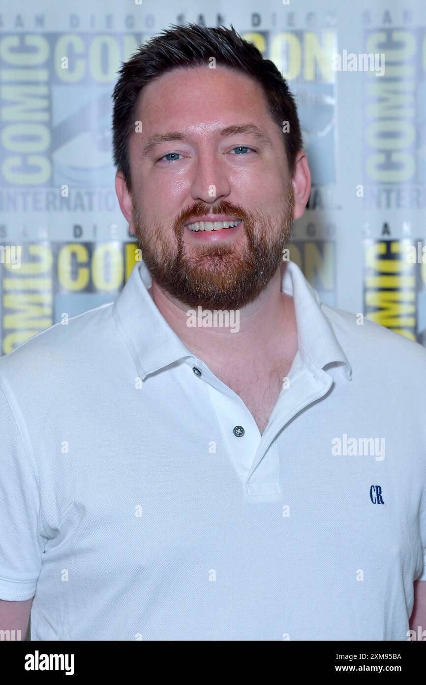 Kyle Higgins beim Photocall zur Comic-Reihe Massive-Verse auf der San ...