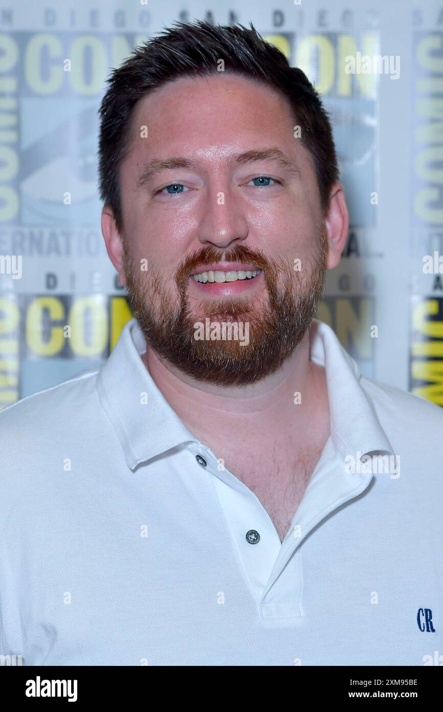 Kyle Higgins beim Photocall zur Comic-Reihe Massive-Verse auf der San ...