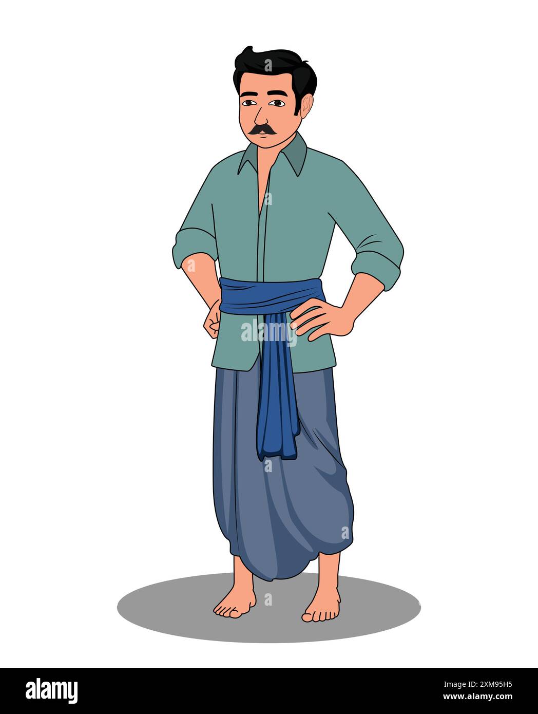 Indian 2d village hi-res stock photography and images - Alamy