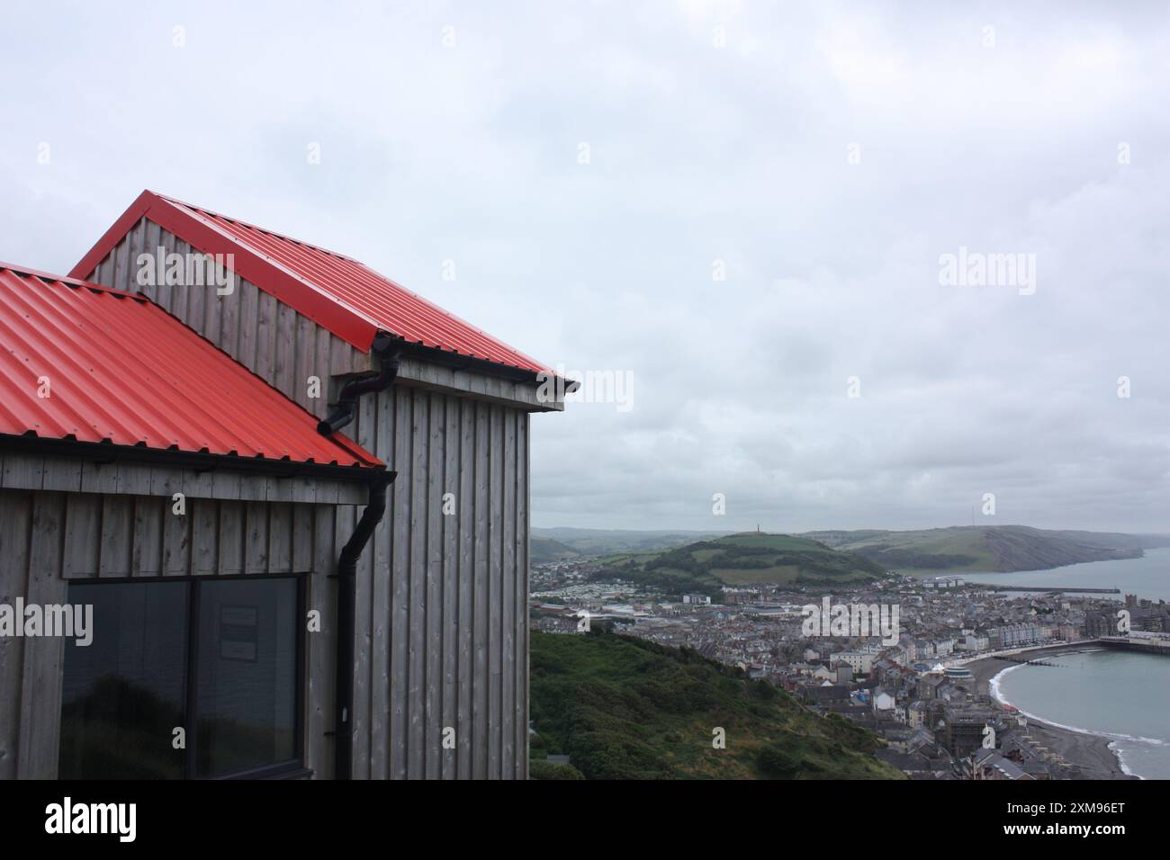 The station of the Cliff Railway at the top of Constitution Hill in the ...