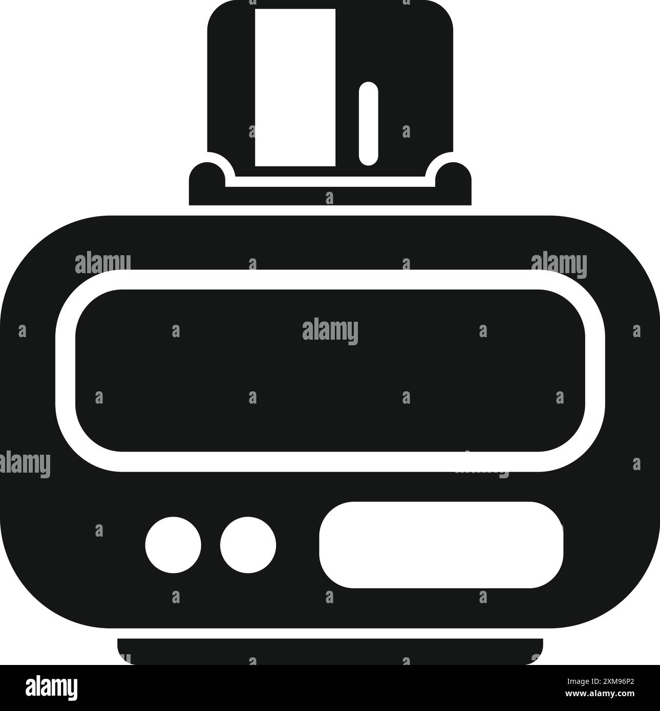 Electronic payment terminal processing credit card inserting microchip ...