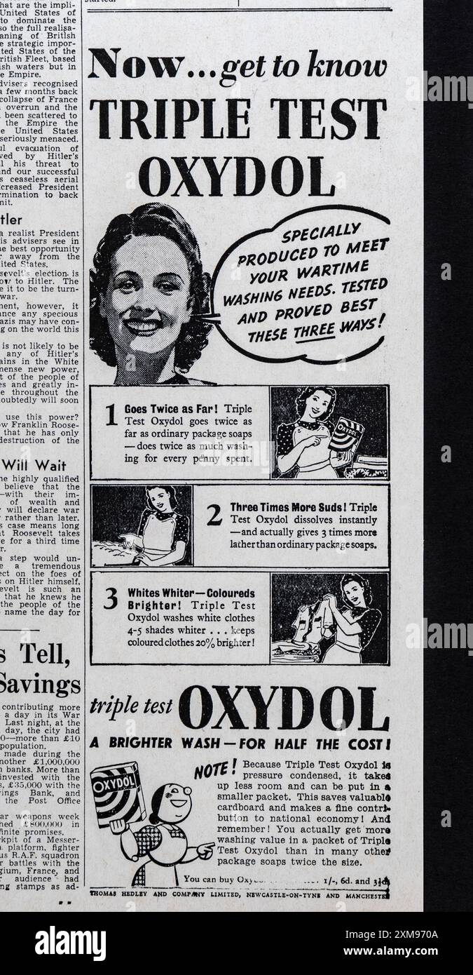 Oxydol hi-res stock photography and images - Alamy