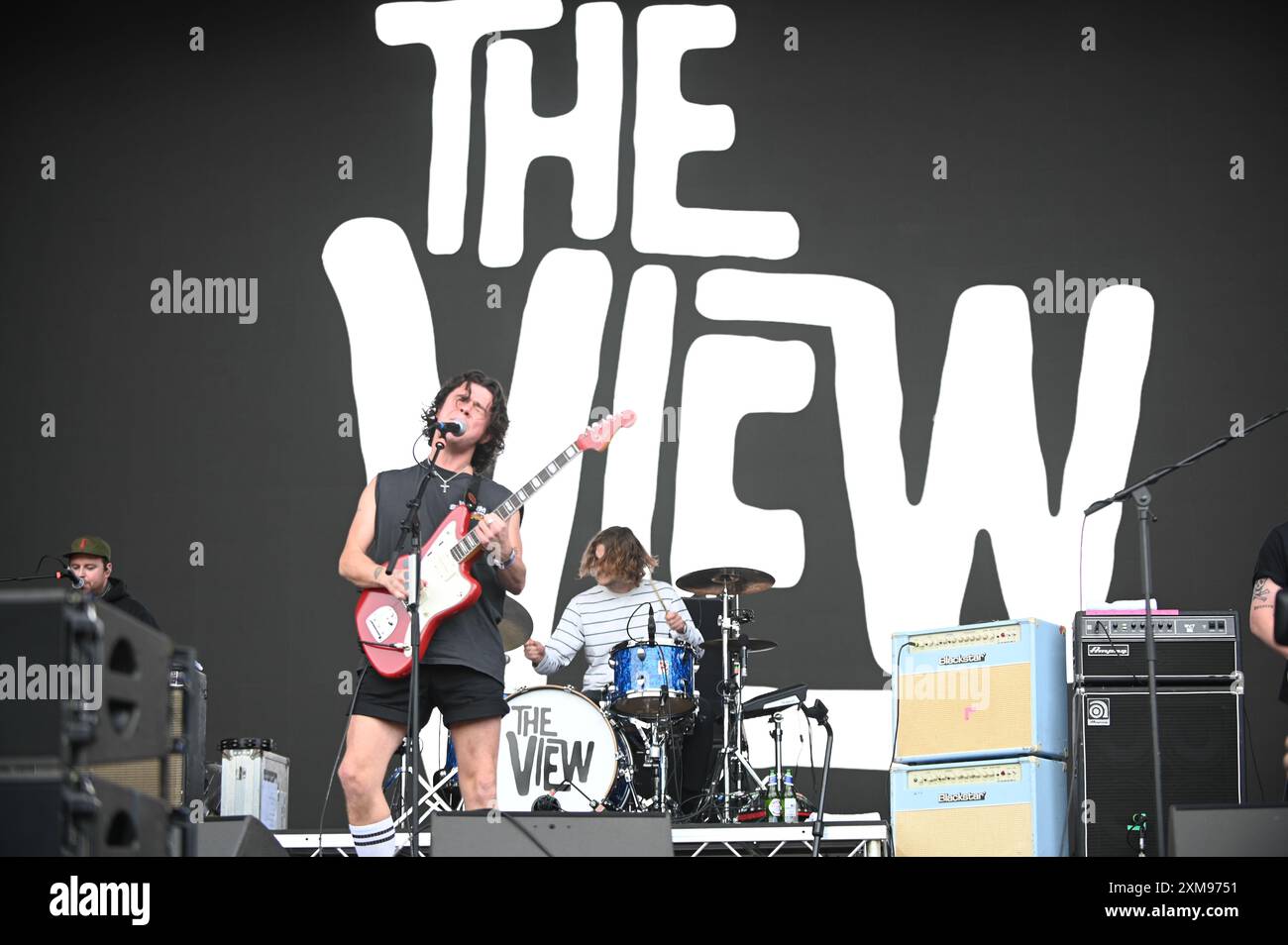 The View , Performing at Tramlines Festival 2024 , Sheffield, UK Stock ...